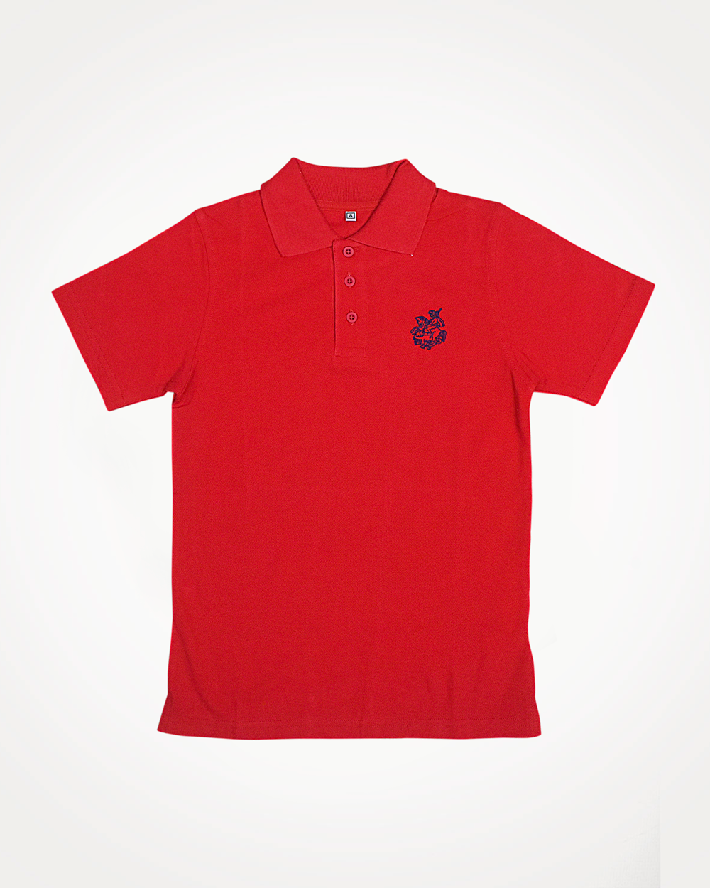 Polo Pique Rojo – Uniformes Escolares